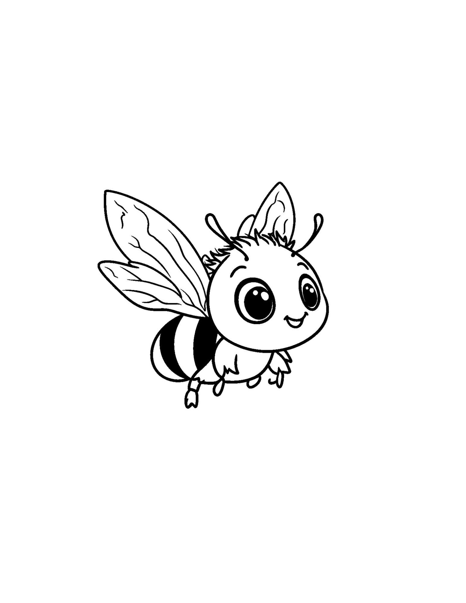 Honey Bee Coloring Pages for Kids – 20 Fun Designs | Digital Download ...