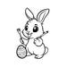 Cute Easter Bunnies Coloring Pages – 20 Fun Designs | Digital Download ...