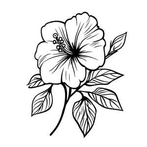 Flower Coloring Pages for Kids – 20 Fun Designs With Names | Digital ...