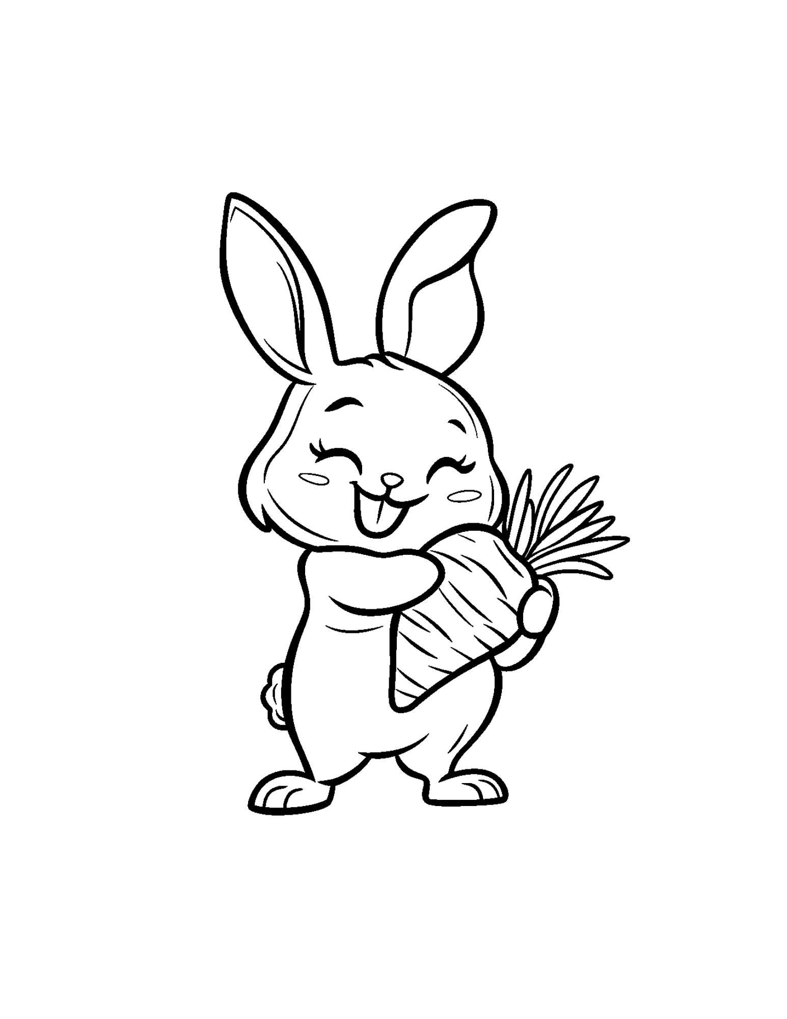 Cute Easter Bunnies Coloring Pages – 20 Fun Designs | Digital Download ...