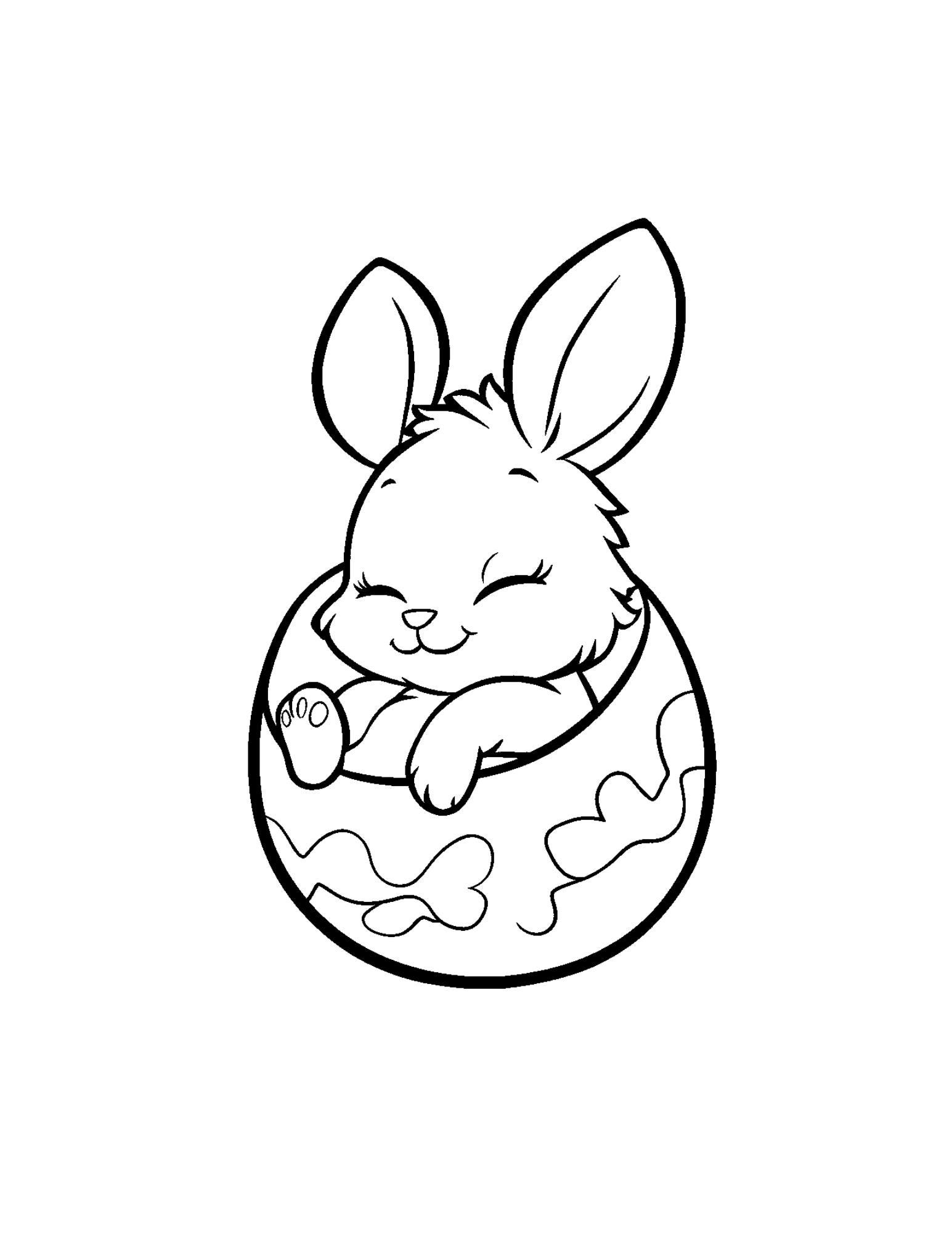 Cute Easter Bunnies Coloring Pages – 20 Fun Designs | Digital Download ...