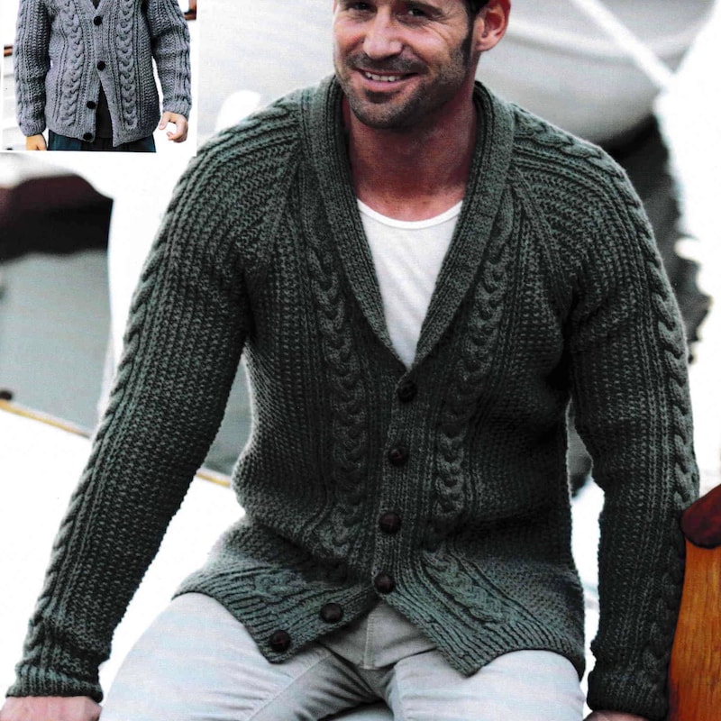 Knit Irish Wool Shawl - Etsy UK