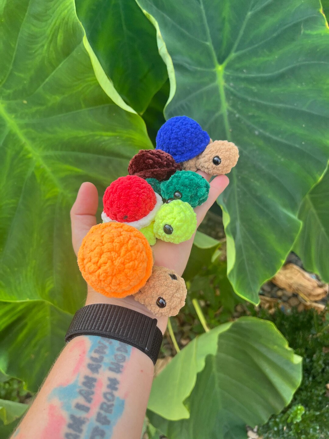 Crochet Miniature Turtle Plushies | Handmade Amigurumi Turtle | Cute ...