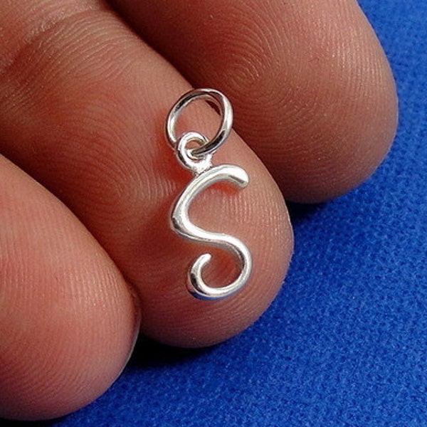 Initial Charm - Etsy