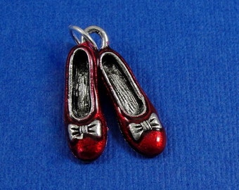 Red Slippers Charm - Etsy