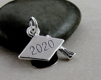 Graduation Cap Charm - Etsy