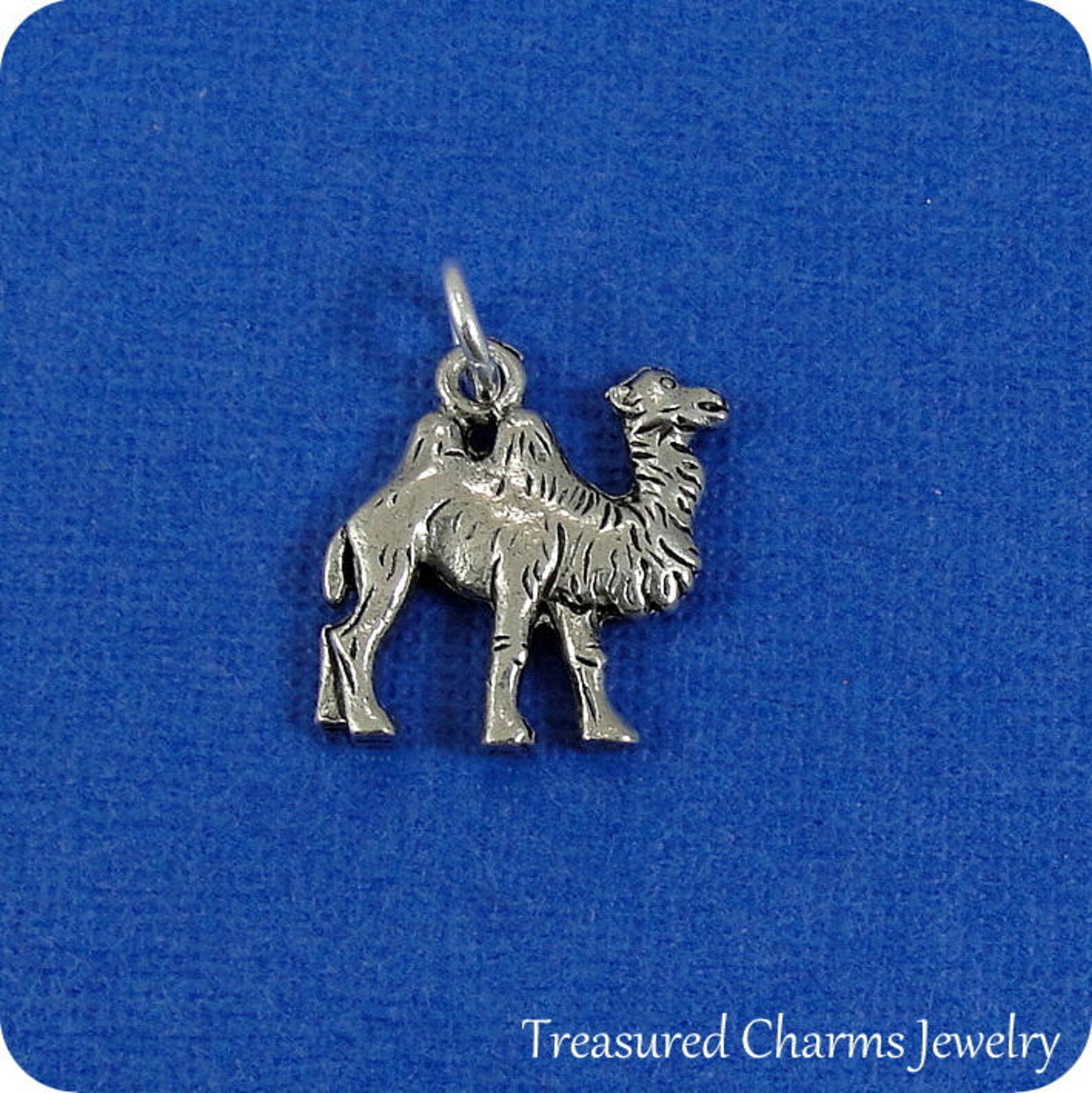 Two-hump Camel Charm Silver Plated Bactrian Camel Charm for - Etsy