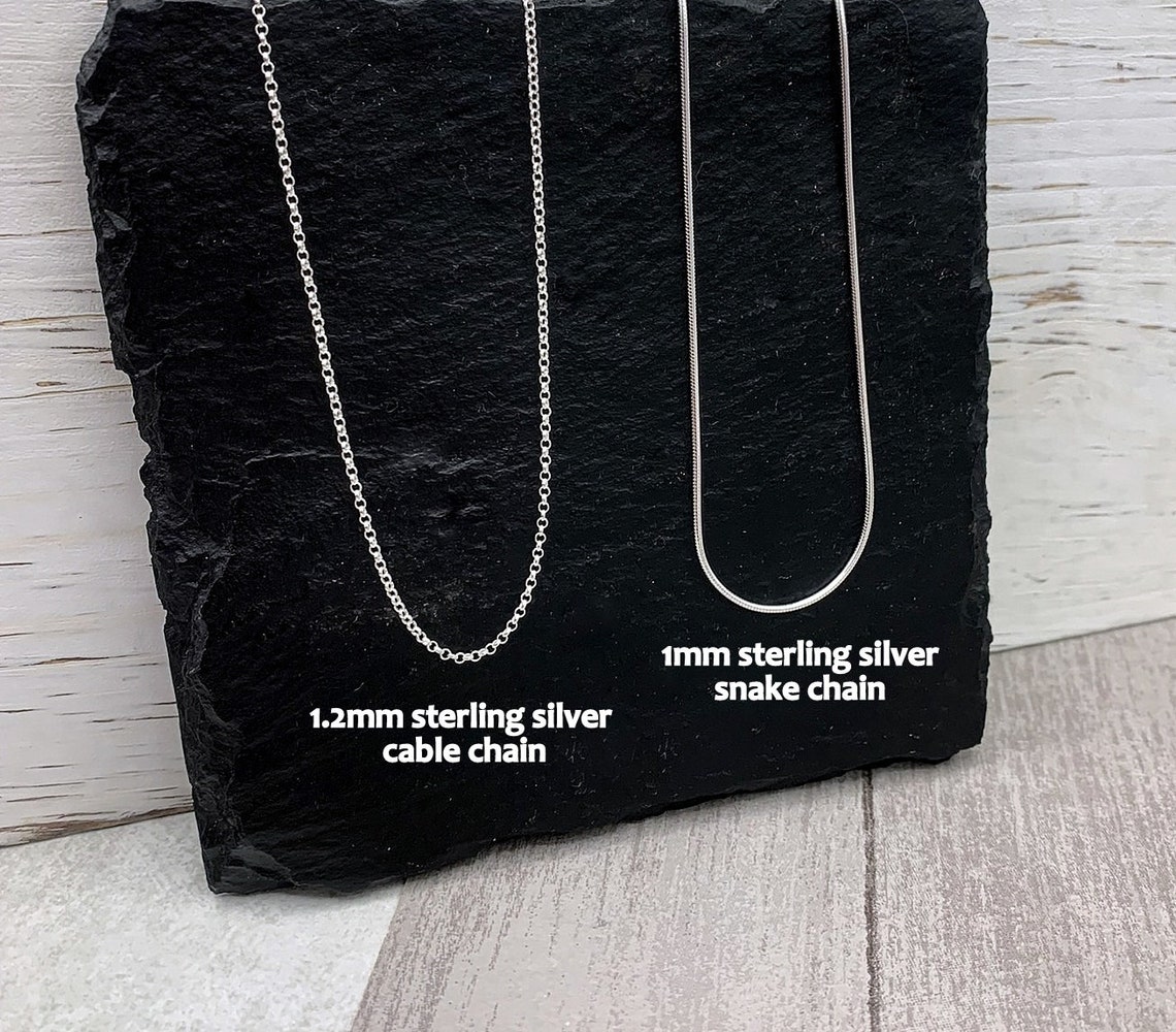 Goat Necklace Sterling Silver Goat Charm on a Silver Cable - Etsy