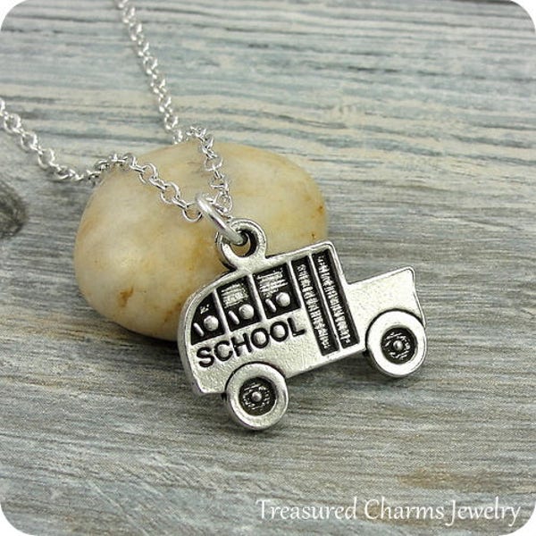 School Bus Charm - Etsy