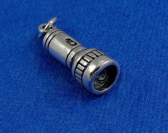 Silver Flashlight | Etsy