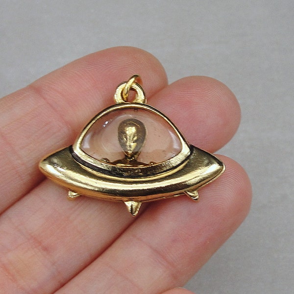 Alien Charm - Etsy