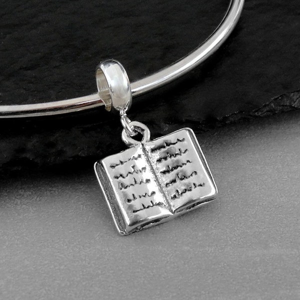 Book Charm - Etsy