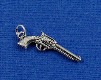 Revolver Charm - Etsy
