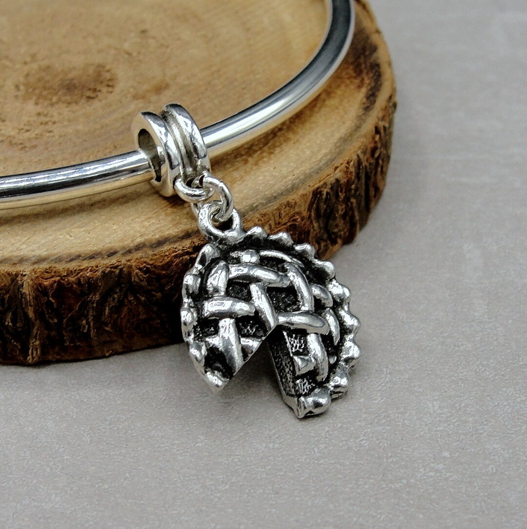 Silver Pie European Charm, Apple | Cherry Pie Dangle Charm, Pumpkin Pie ...