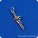 Excalibur Sword Charm Silver Plated Excalibur Sword Charm - Etsy