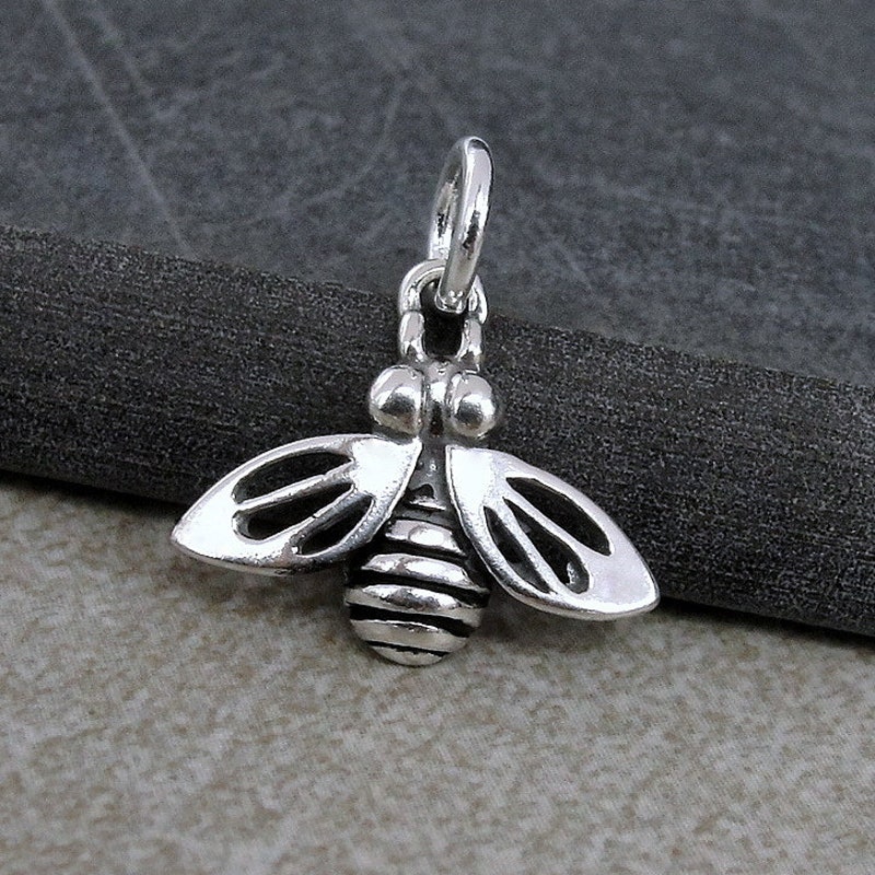 Bee Charm - Etsy