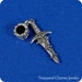 Excalibur Sword European Dangle Bead Charm - Silver Excalibur Sword ...