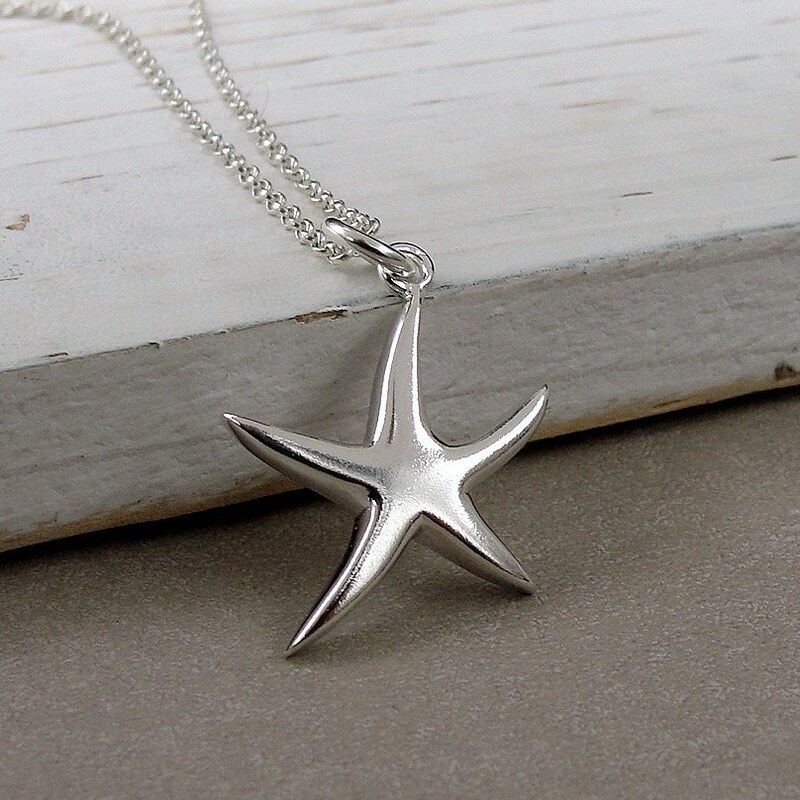 Starfish Necklace - Etsy