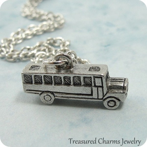 School Bus Charm - Etsy