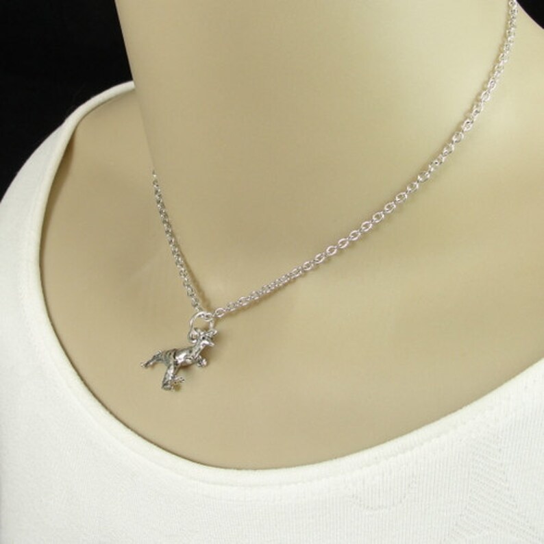 Tyrannosaurus T-REX Dinosaur Necklace Silver Plated T-REX - Etsy
