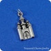 Medieval Castle Charm - Silver Plated Castle Charm for Necklace or ...