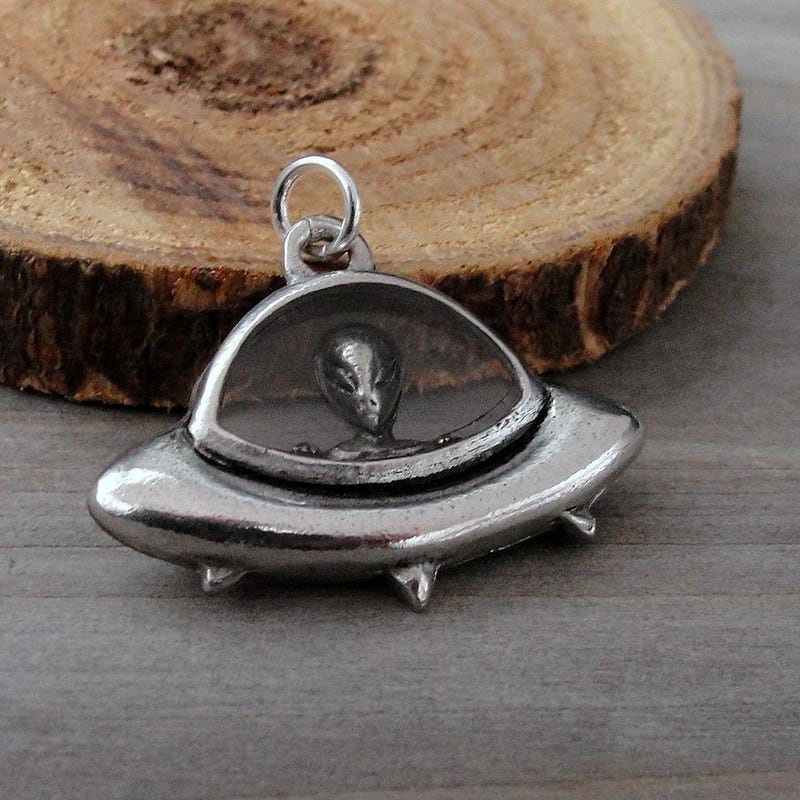 Alien Charm - Etsy