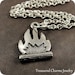Campfire Necklace, Silver Flaming Fire Charm on a Silver Cable Chain - Etsy