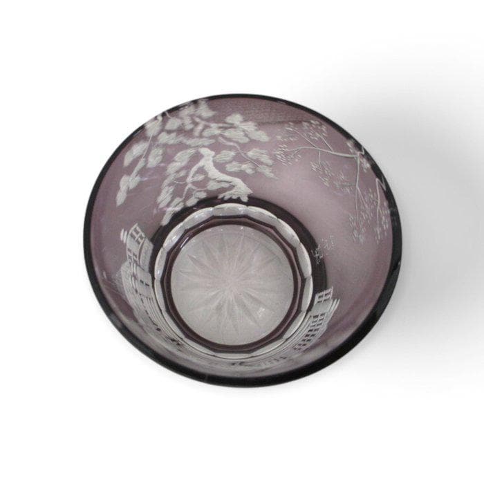 Edo Kiriko Glass - Nihonbashi Nanatsudachi Cut Crystal by Shirō Saitō ...