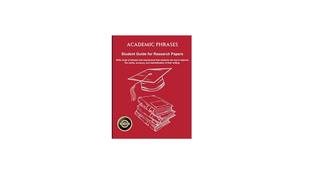 Academic Phrases - Student Guide for Research Papers - Etsy