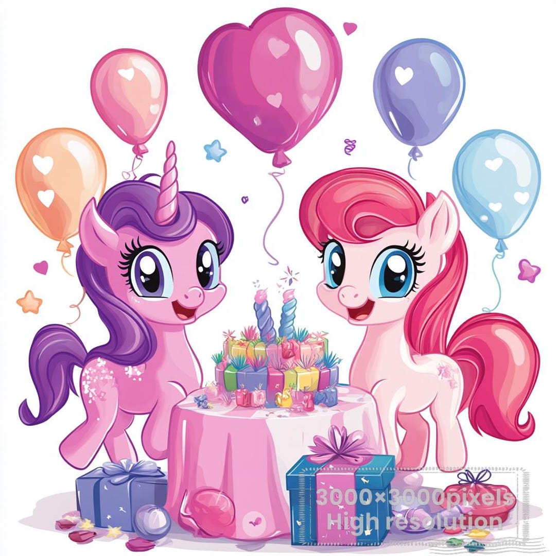 My Little Pony SVG, 3 Png+3 Svg Dumbo, Cute Pony Clipart, Cute Blue ...