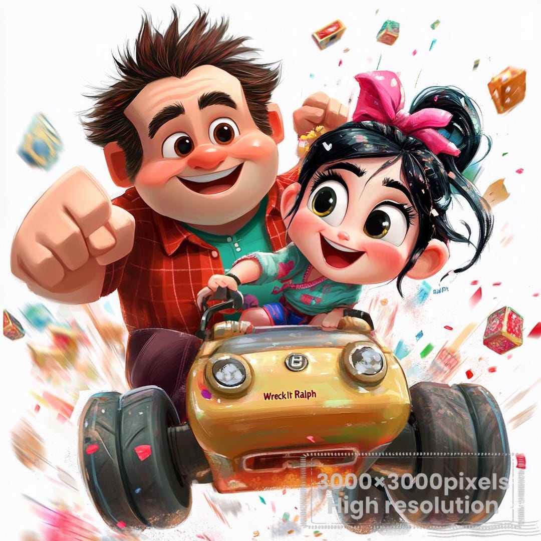Wreck-it Ralph PNG, SVG Cliparts Bundle, Wreck-it Ralph, Wreck-it Ralph ...