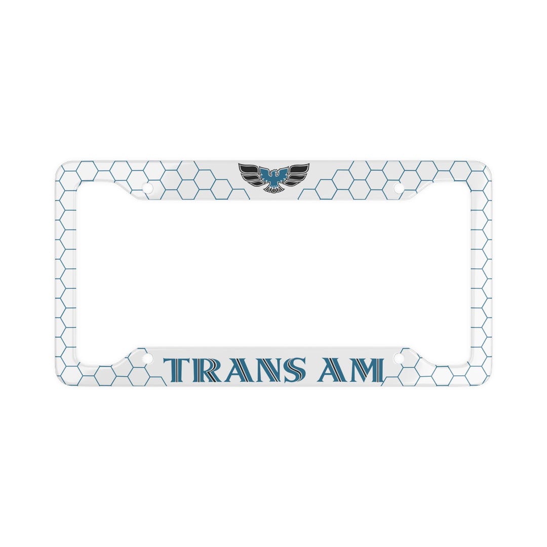 1970 1971 1973 Pontiac Firebird Trans Am Tribute License Plate Frame ...