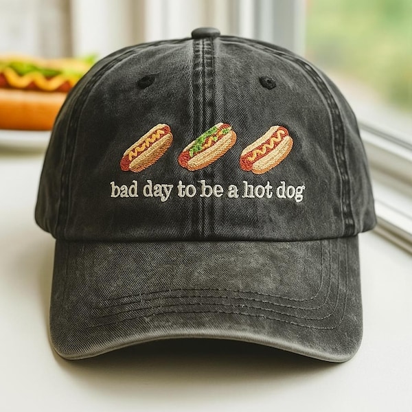 Bad Day to Be a Hotdog Hat - Etsy