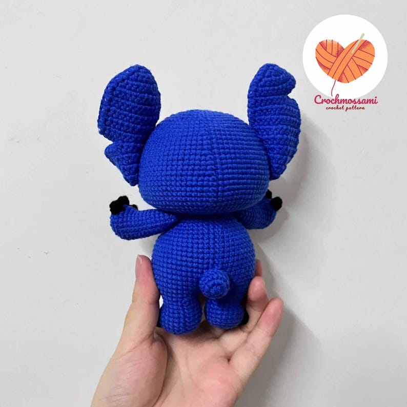 Cartoon Baby Stitch Pattern, Crochet Cartoon Pdf, Handmade Crochet ...