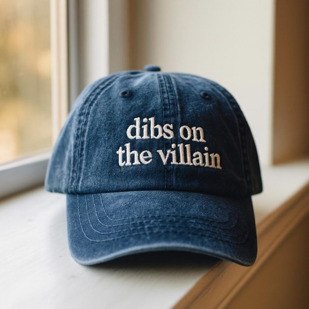 Villain Era Embroidered Hat, Dark Romance Washed Cap, Enemies to Lovers ...