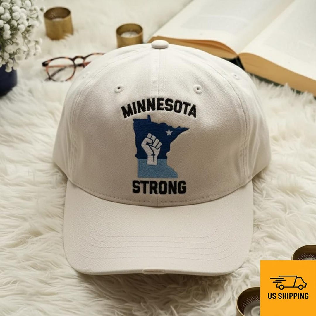 Minnesota Strong Embroidered Baseball Cap, State Pride Unisex Hat - Etsy