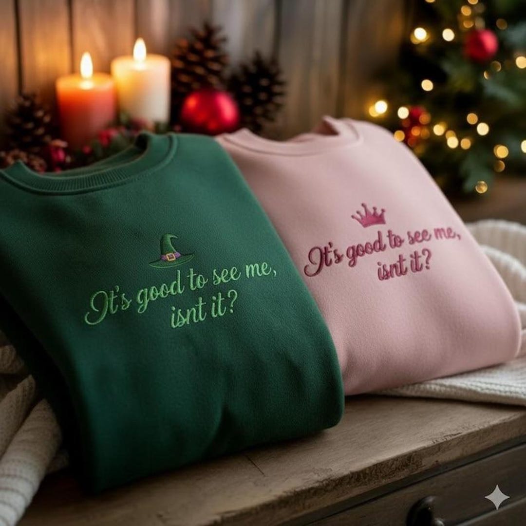 It’s Good to See Me Isn’t It Embroidered Sweatshirt, Funny Quote ...