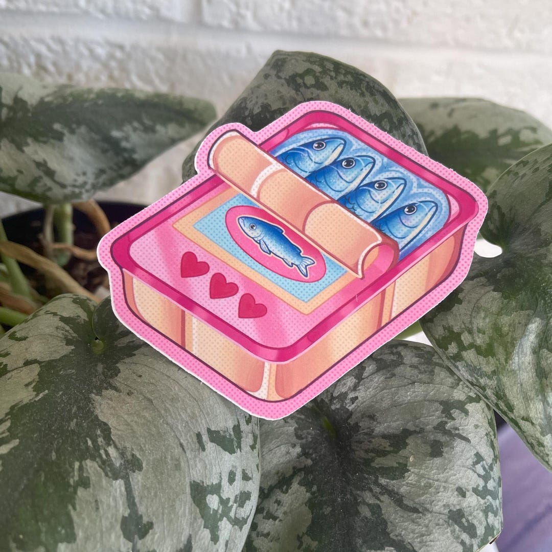 Sardine Can Sticker - Etsy