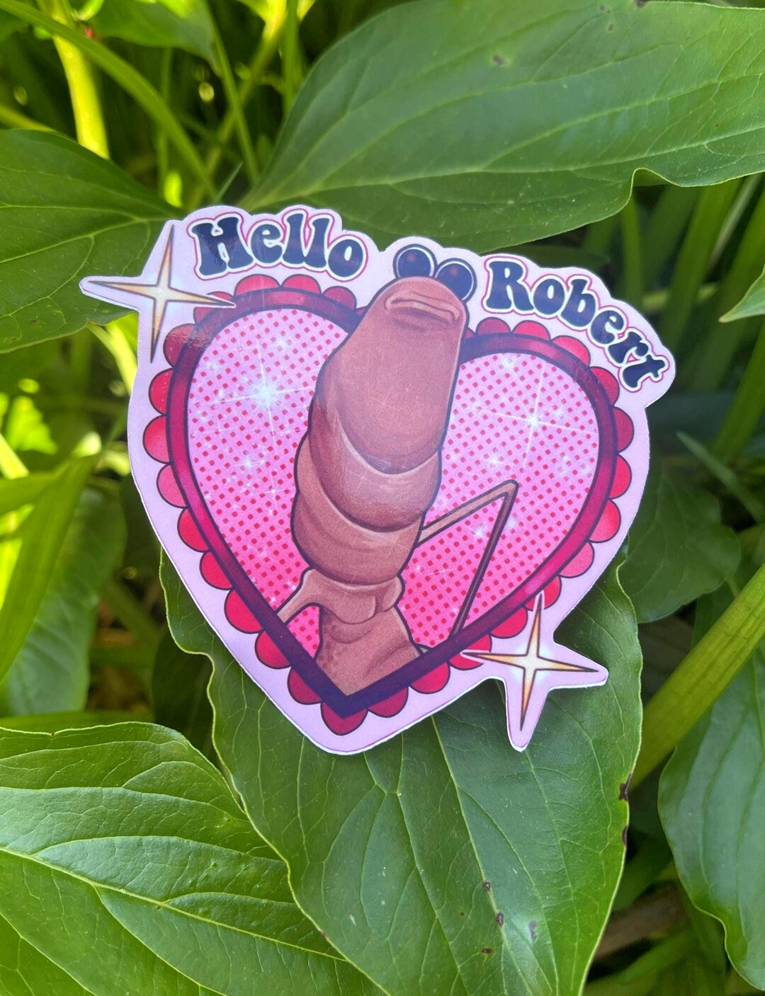 Marcus Vrchat Hello Robert Sticker - Etsy