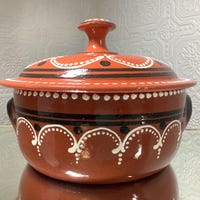 Authentic Hand-painted Moroccan Tagine - Traditional Clay Cooking Pot ...
