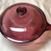 Pyrex Visions Cookware by Corning USA, 1.5 Litre Pot With Lid Cranberry ...