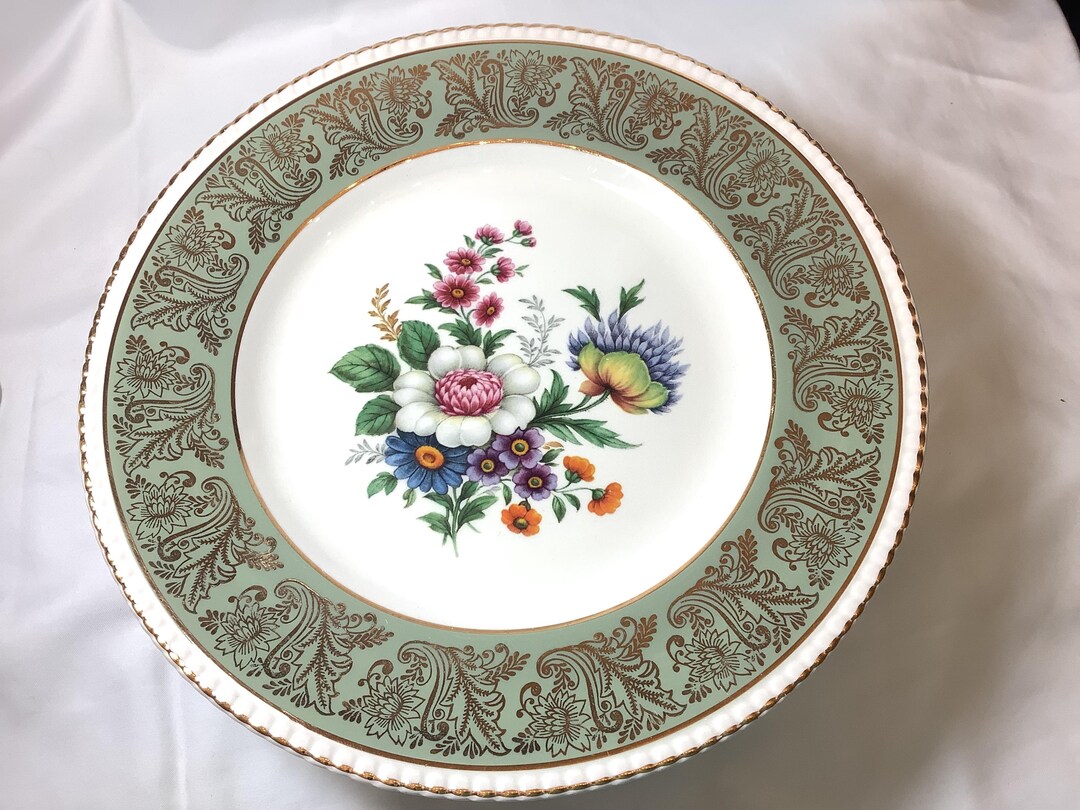 Vintage Simpsons Potters Solian Ware Decorative Serving Plate Cobridge ...