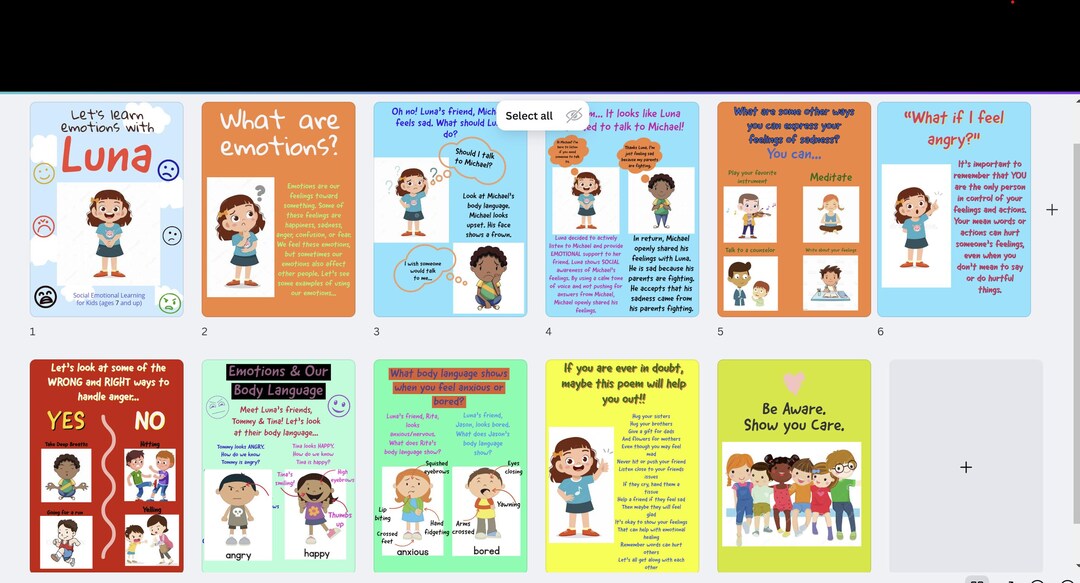 Social Emotional Learning for Kids: A Fun and Engaging Workbook - Etsy