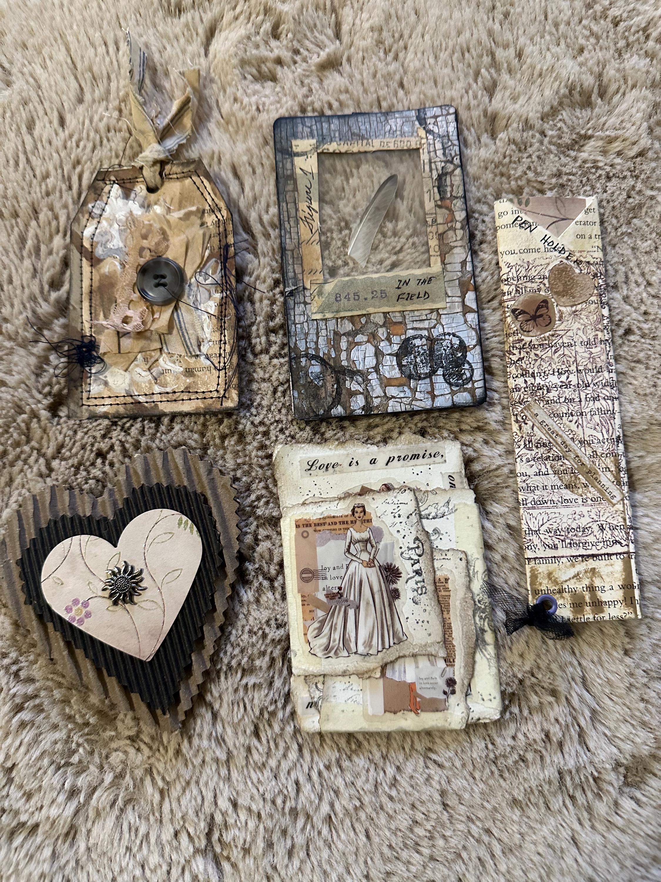 Ephemera Lot Grunge Style - Etsy