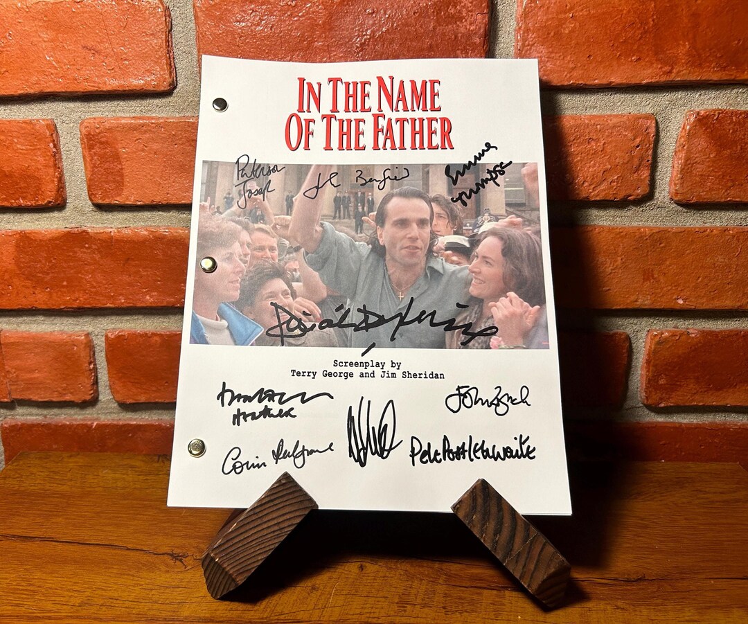 In the NAME of THE FATHER (1993) Script Reprint | Signed by Daniel Day ...