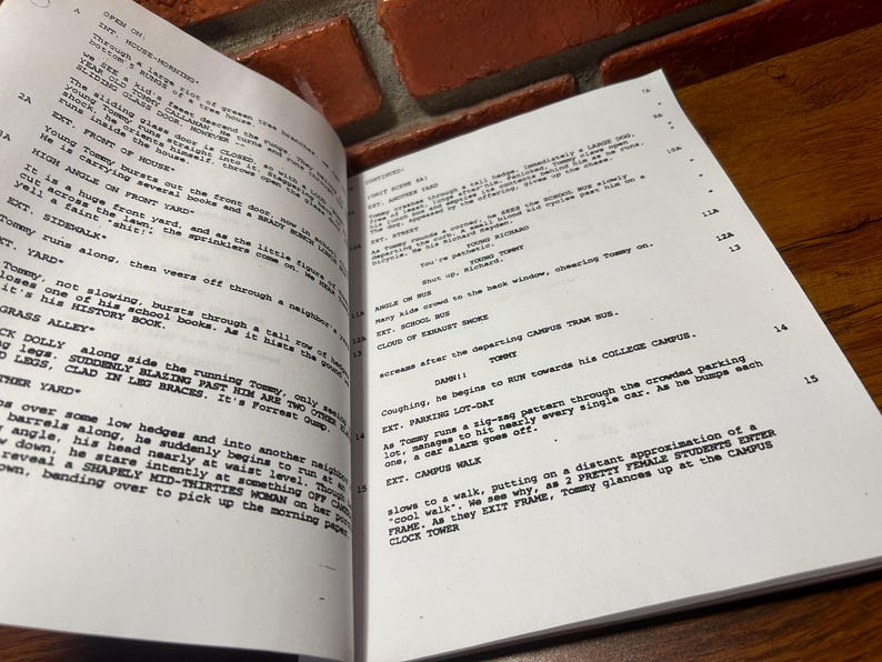 Tommy Boy Signed Autographed Script Full Screenplay Full Script Reprint ...