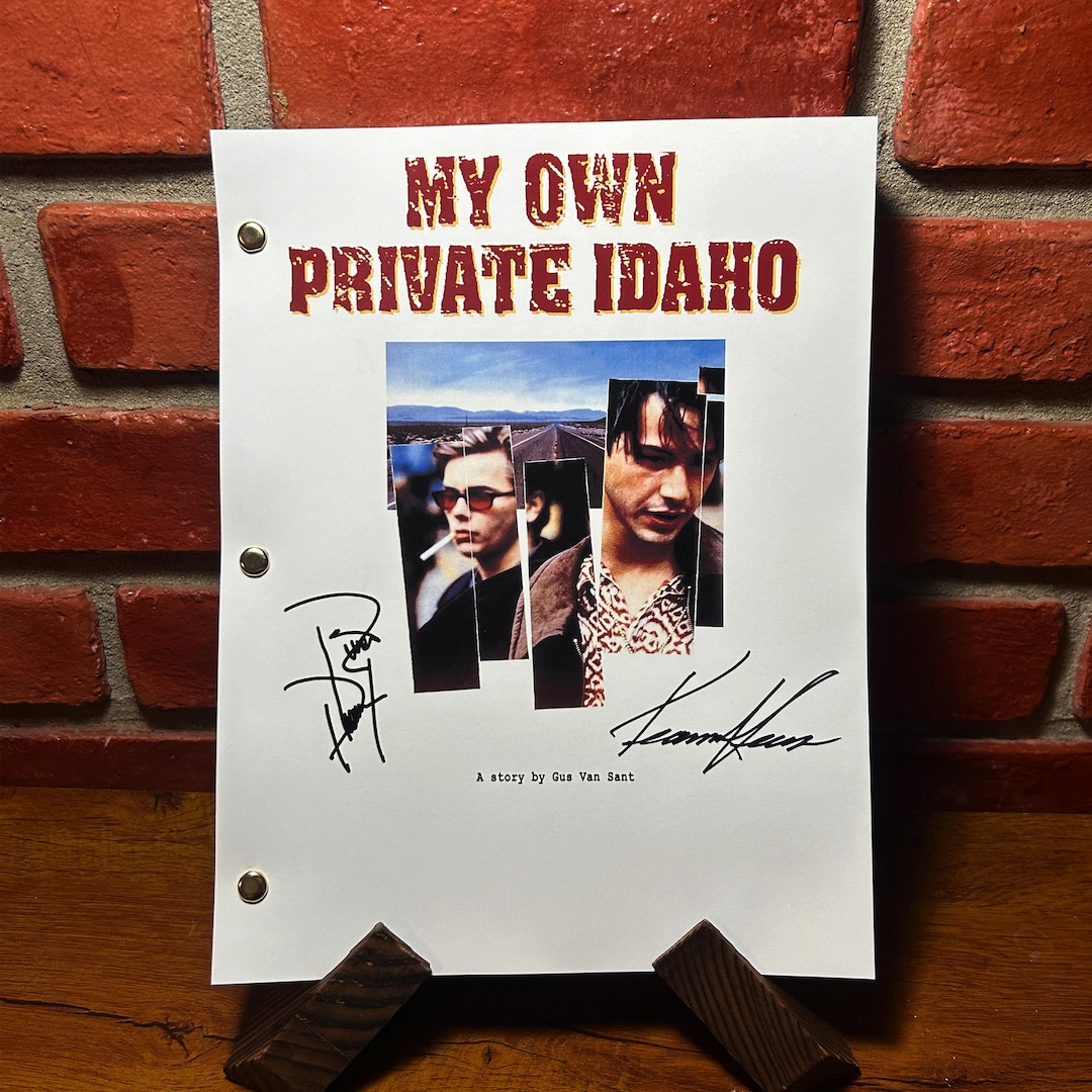 My Own Private Idaho Signed Autographed Script Full Screenplay Full ...