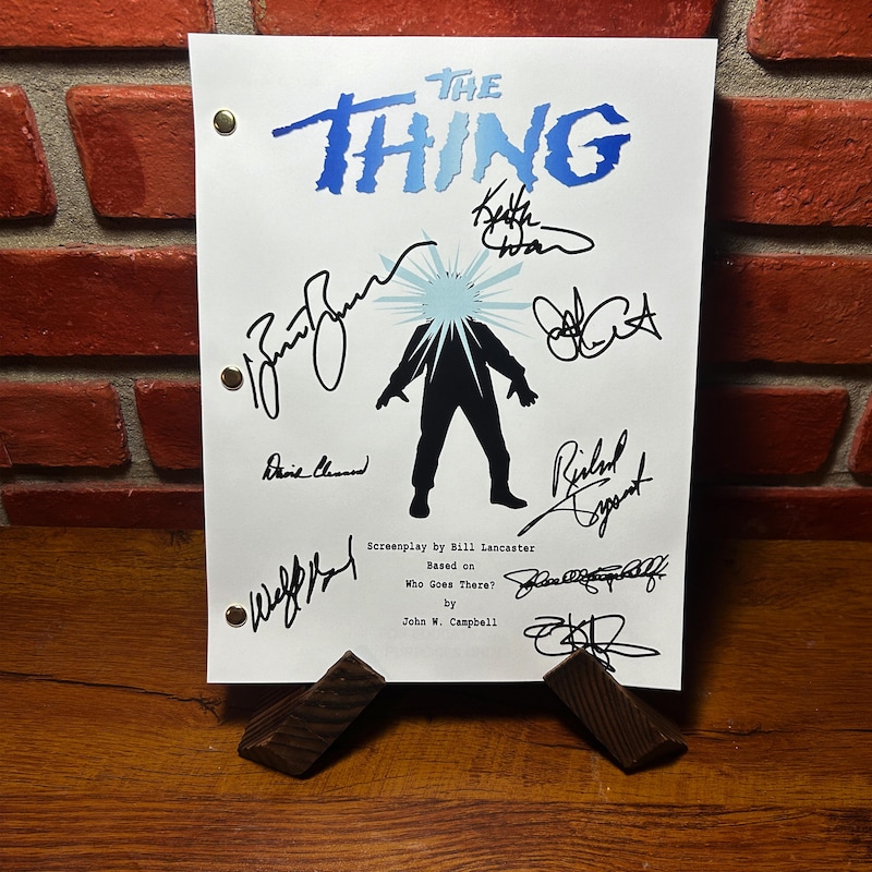 Signed the Thing - Etsy