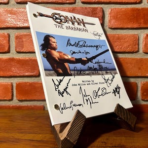 Screenplay Conan the Barbarian - Etsy