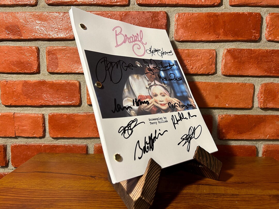 Brazil Modie Signed Autographed Script Full Screenplay Full Script ...